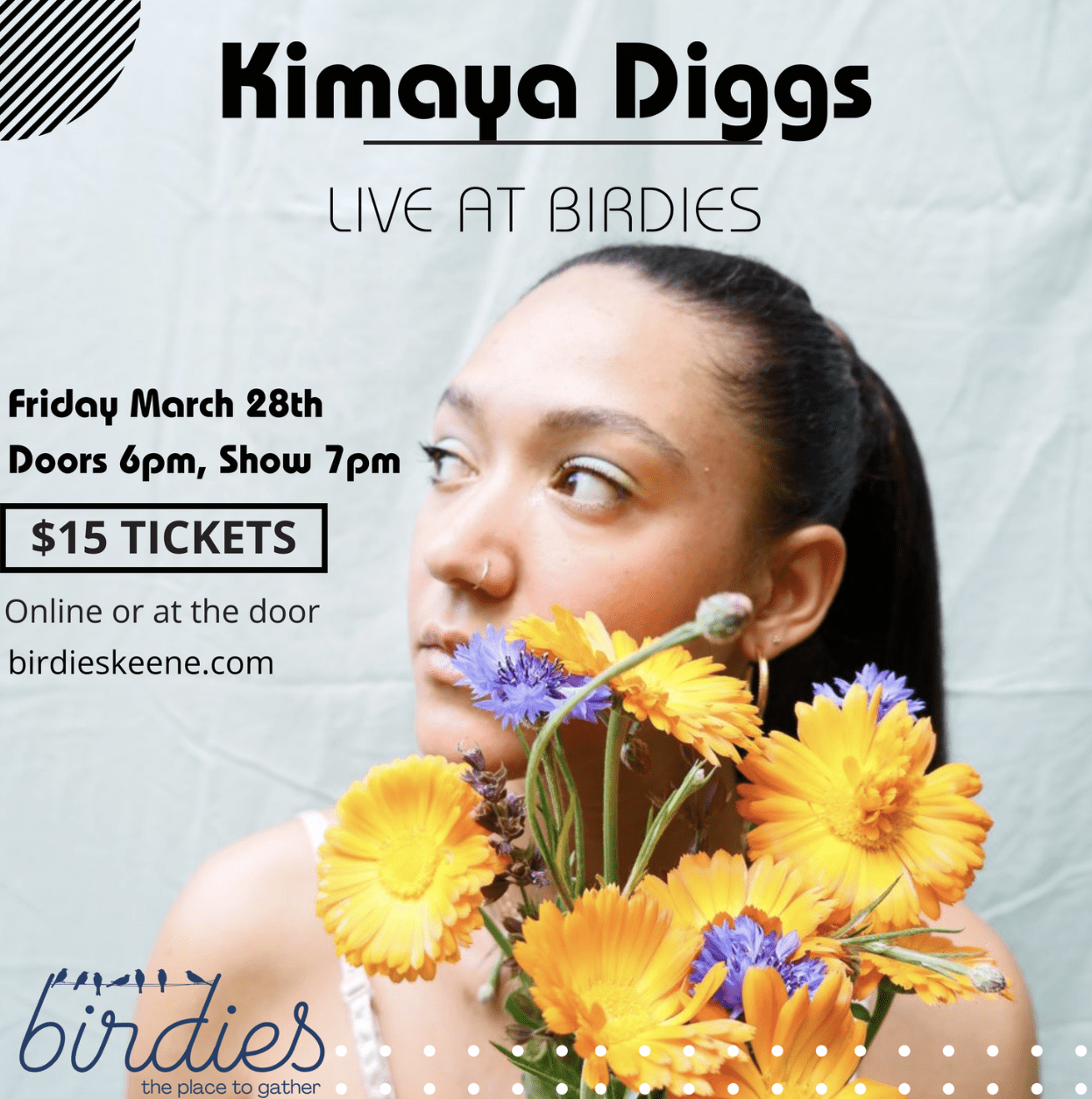 Kimaya Diggs - Live at Birdies - Monadnock Food Co-op